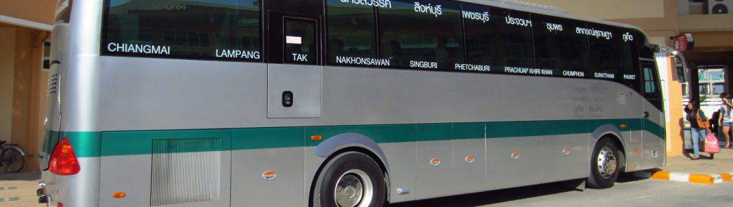 Arcade Bus Station Chiang Mai to Pai & Chiang Rai - Timetable & Map