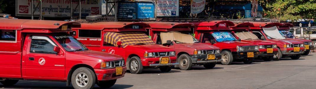 Chiang Mai Songthaew - Routes, Map, Price To Airport, Zoo & Doi Suthep