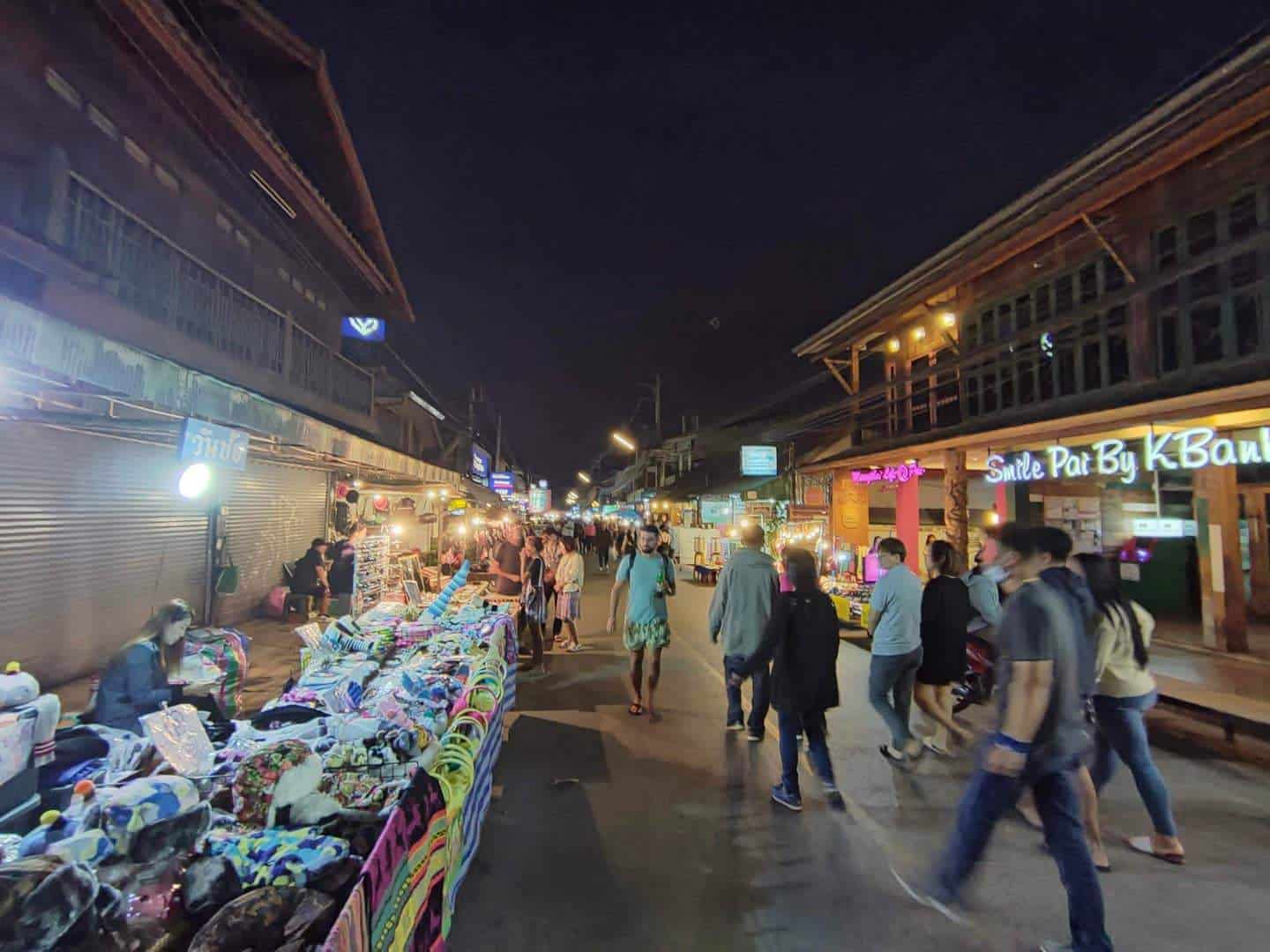 Pai Walking Street (Pai Night Market) - Stall Times & Location, Thailand